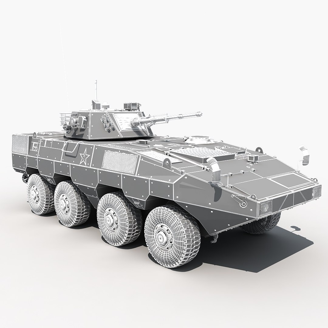 China Zbd-09 Infantry Fighting Vehicle 3D - TurboSquid 1421030