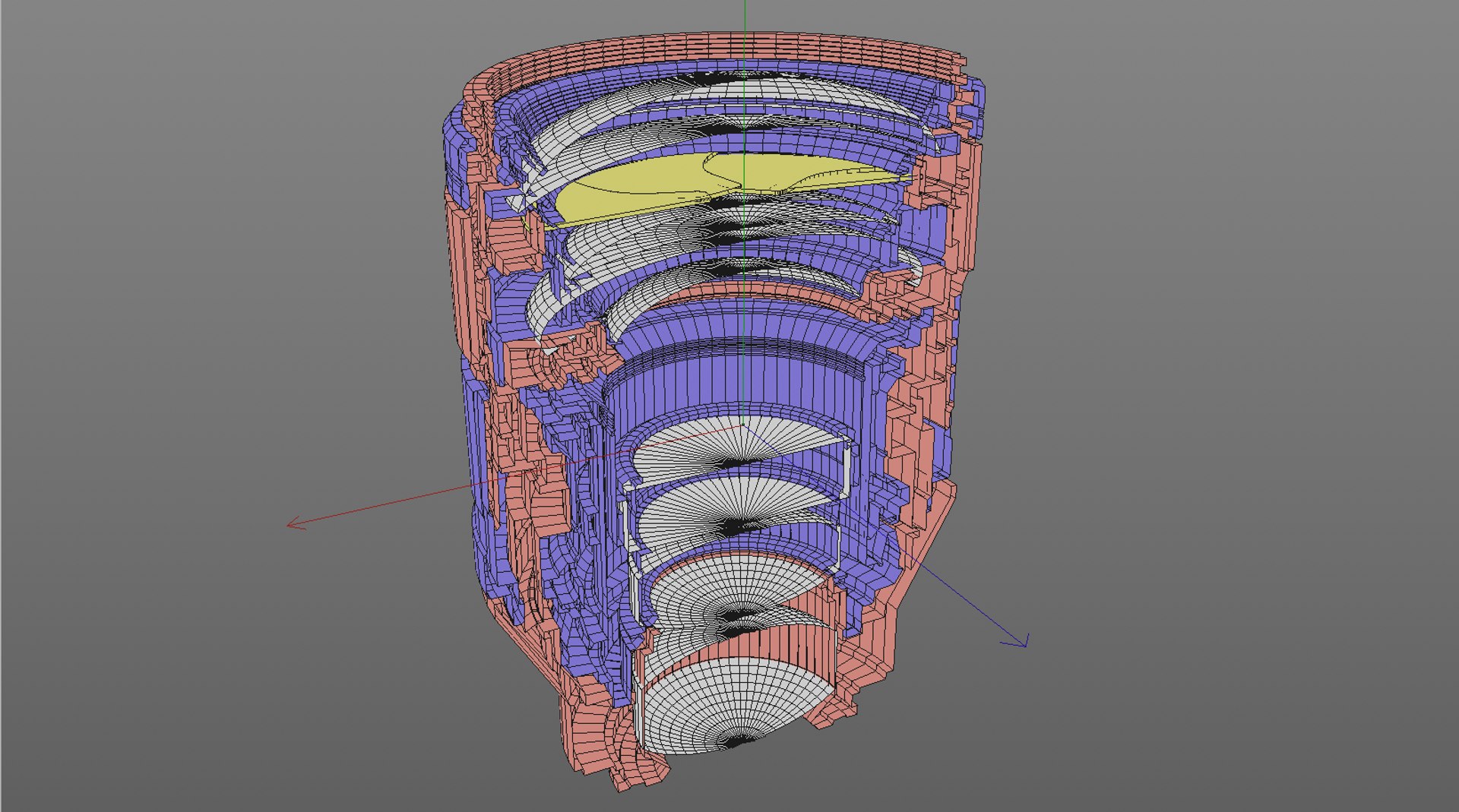 Lens Animation 3D - TurboSquid 1187903