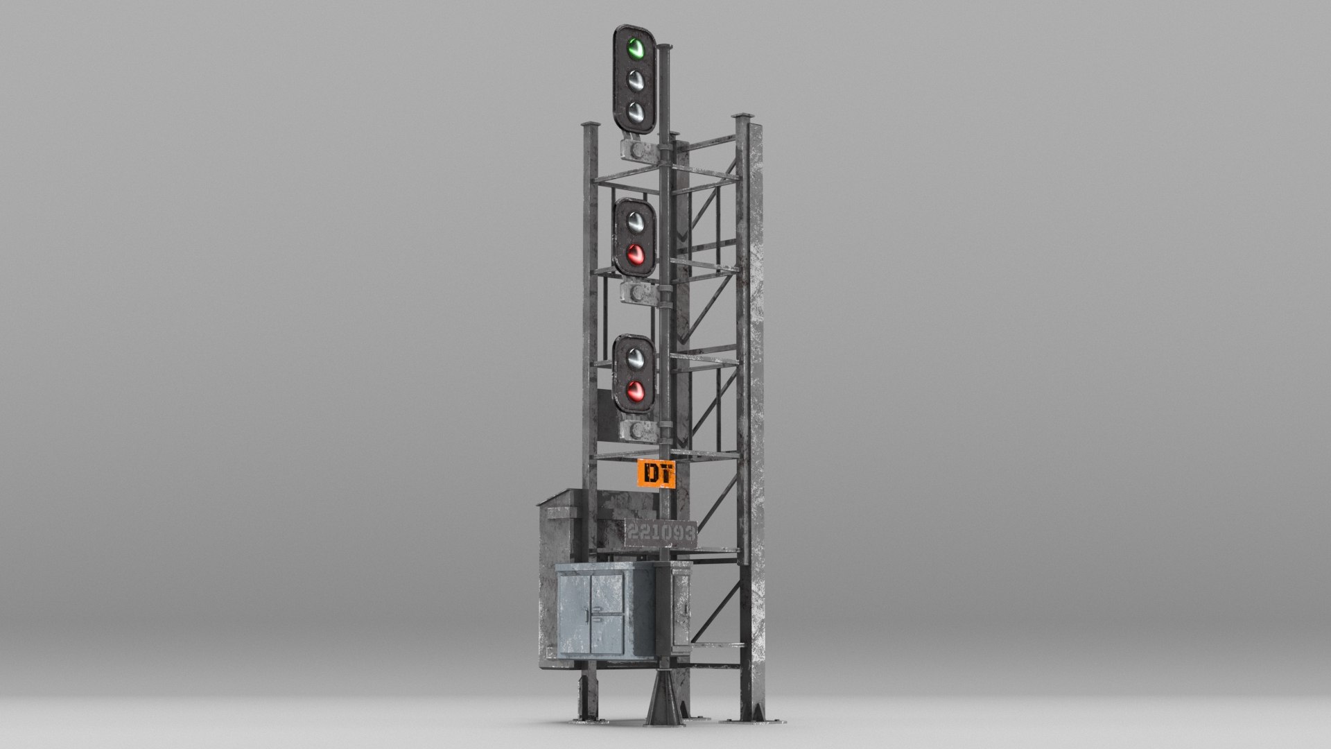 3D Semaphore - TurboSquid 1956747