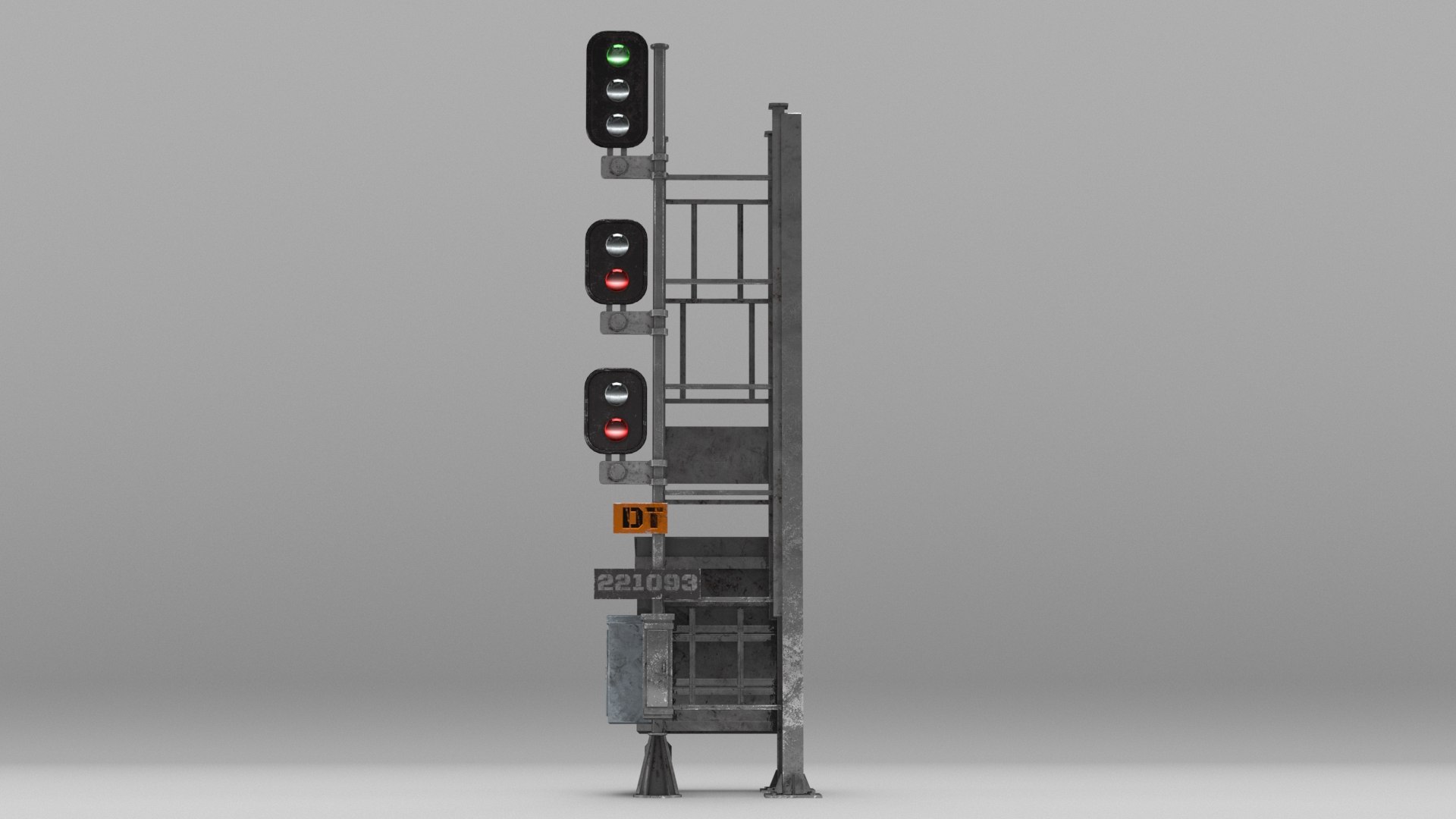 3D Semaphore - TurboSquid 1956747