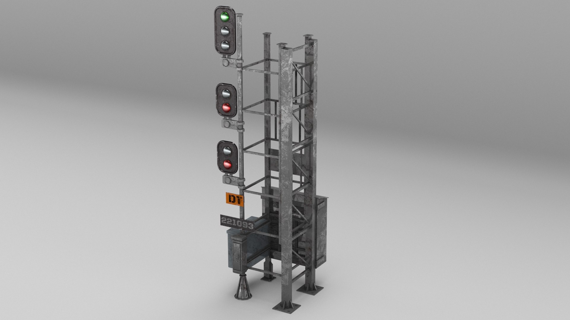 3D Semaphore - TurboSquid 1956747