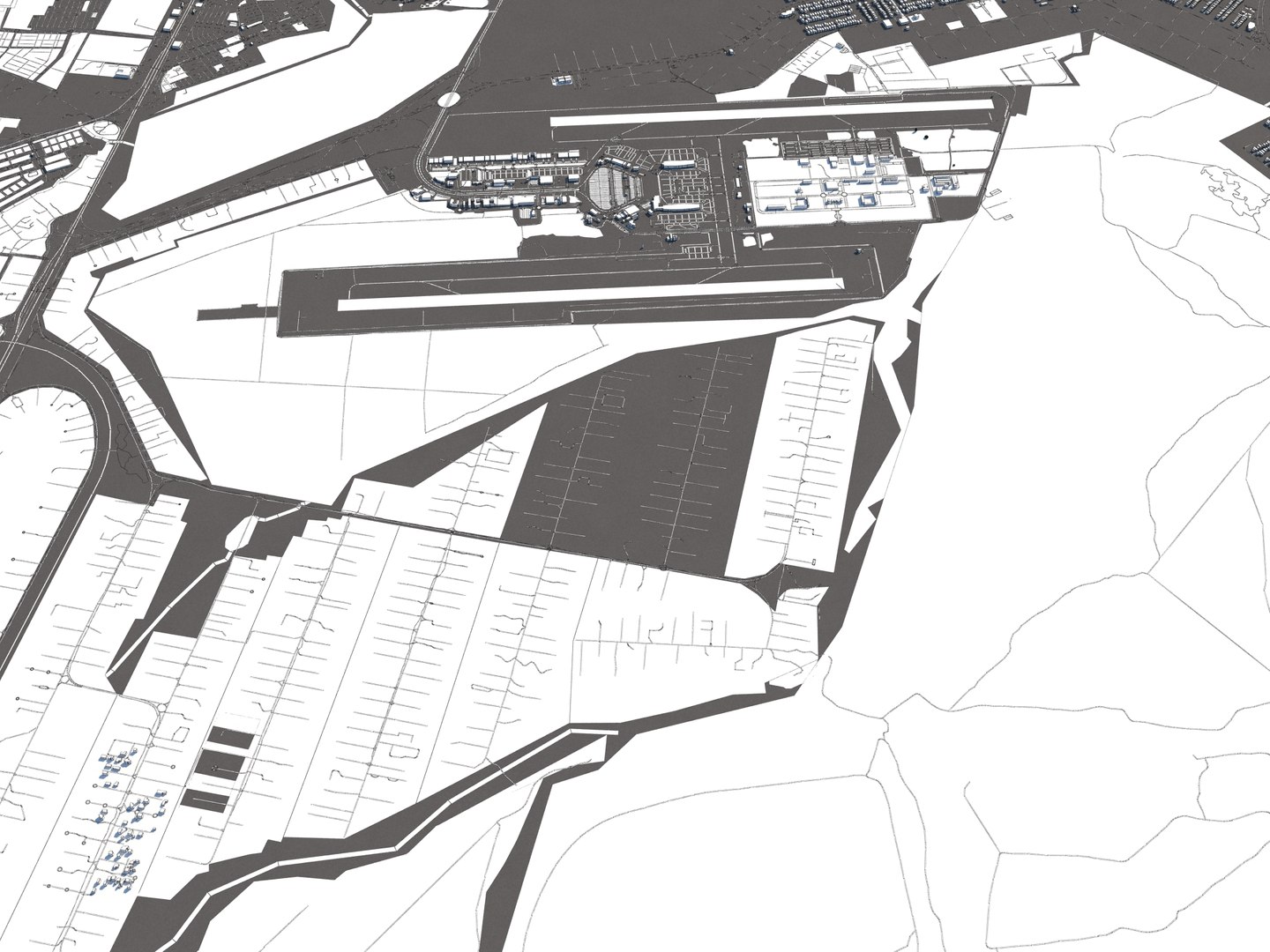 3D model buildings houses maps - TurboSquid 1630972