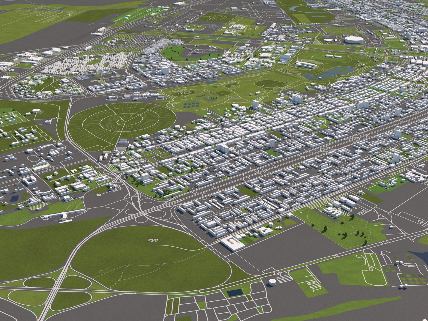 3D Model Buildings Houses Maps - TurboSquid 1630972