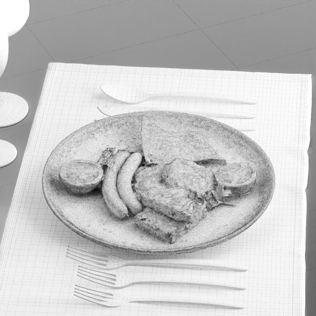 Scanned Food 3D Model - TurboSquid 1627685