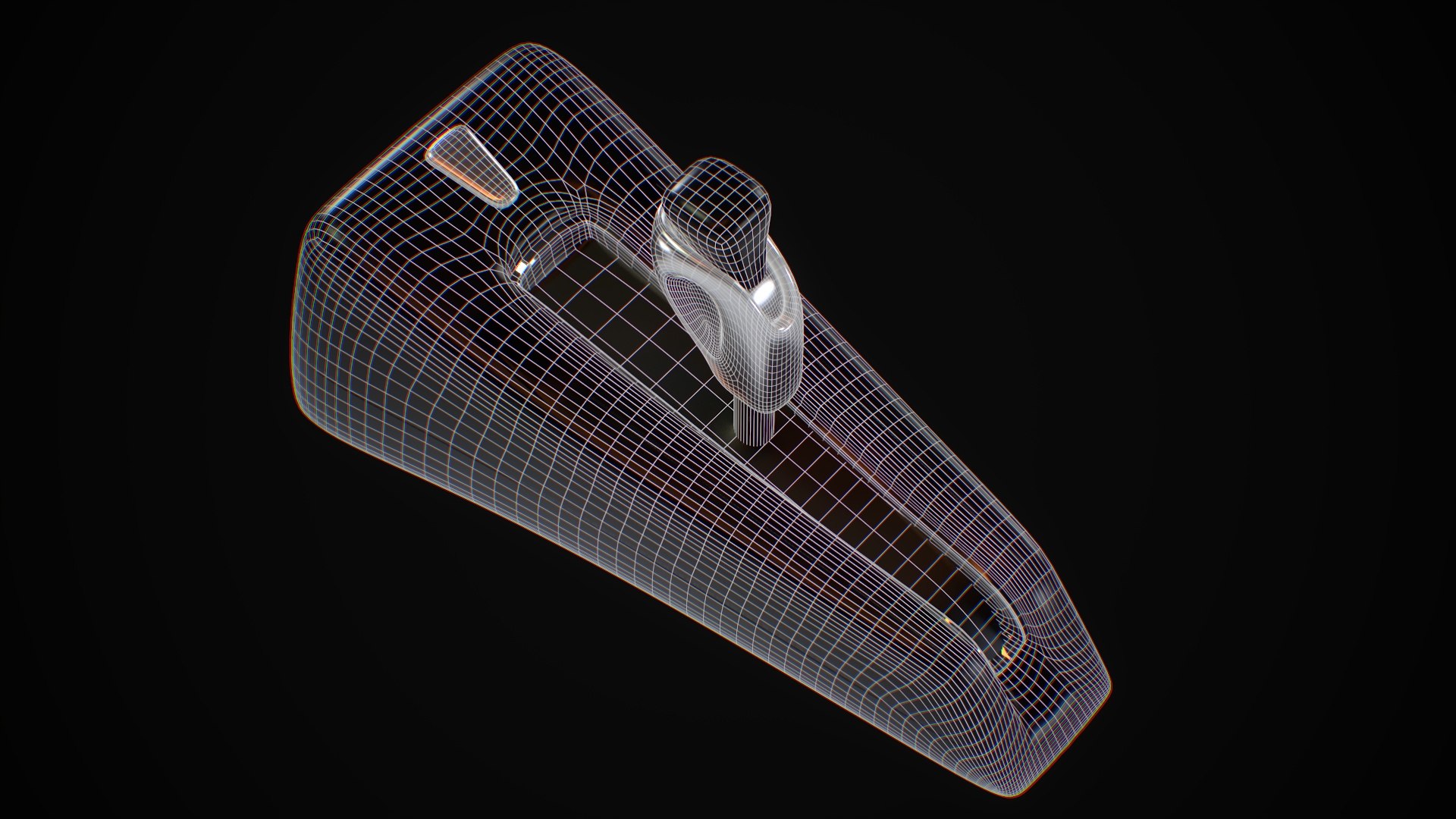 Sci Fi Gear Lever 3D - TurboSquid 2001833