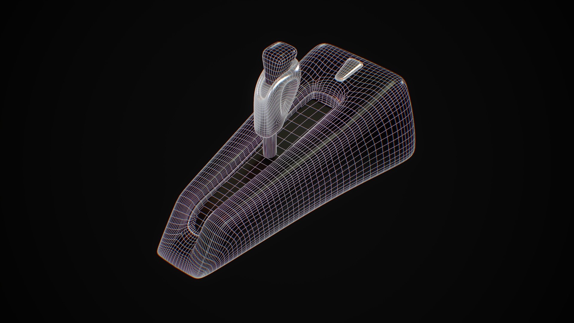 Sci Fi Gear Lever 3D - TurboSquid 2001833