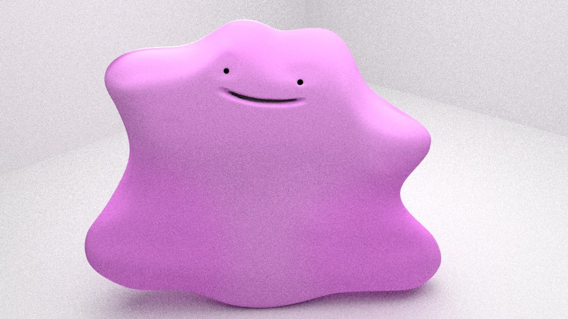 3d Model Of Pokemon Ditto