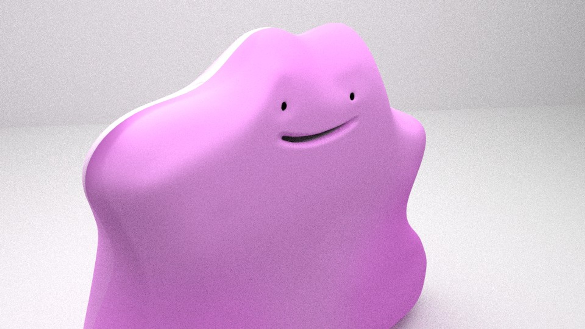 3d Model Of Pokemon Ditto