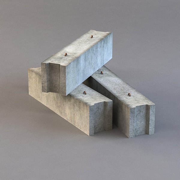 concrete blocks 3ds