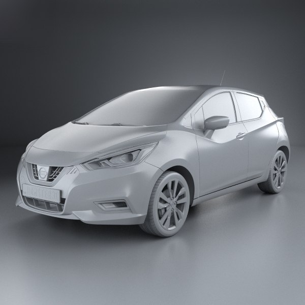 modelo 3d Nissan Micra 2016 - TurboSquid 1334730