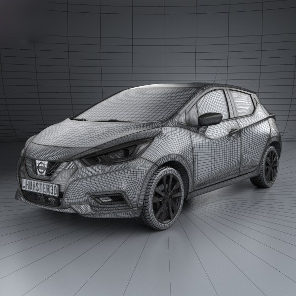 modelo 3d Nissan Micra 2016 - TurboSquid 1334730