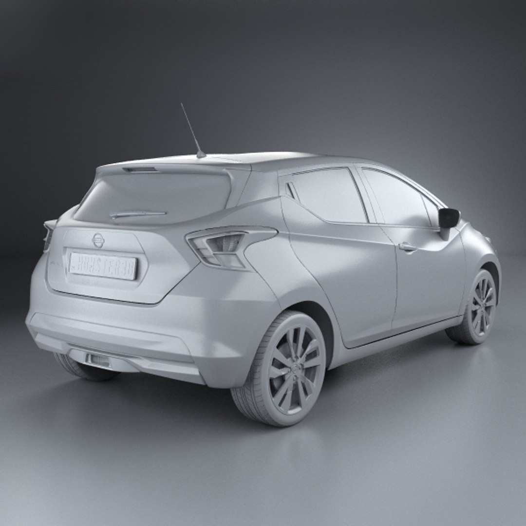 3D Model Nissan Micra 2016 - TurboSquid 1334730