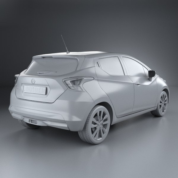 modelo 3d Nissan Micra 2016 - TurboSquid 1334730