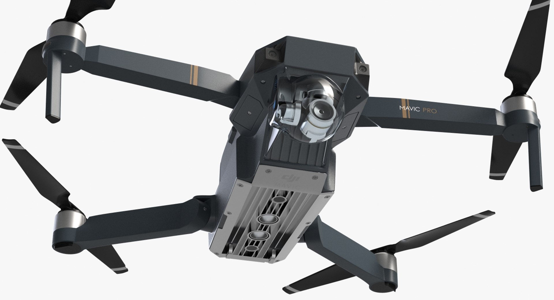 Quadcopter Dji Mavic Pro 4 3d Model