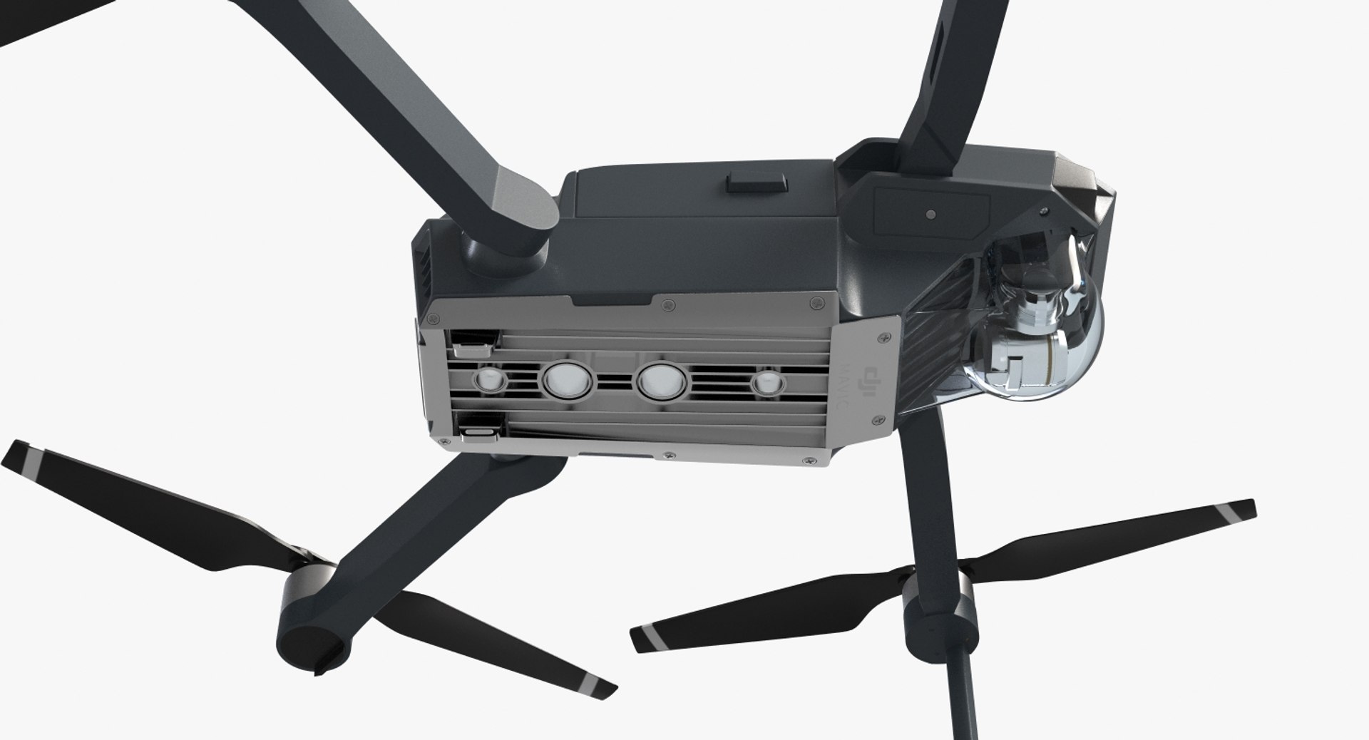 Quadcopter Dji Mavic Pro 4 3d Model