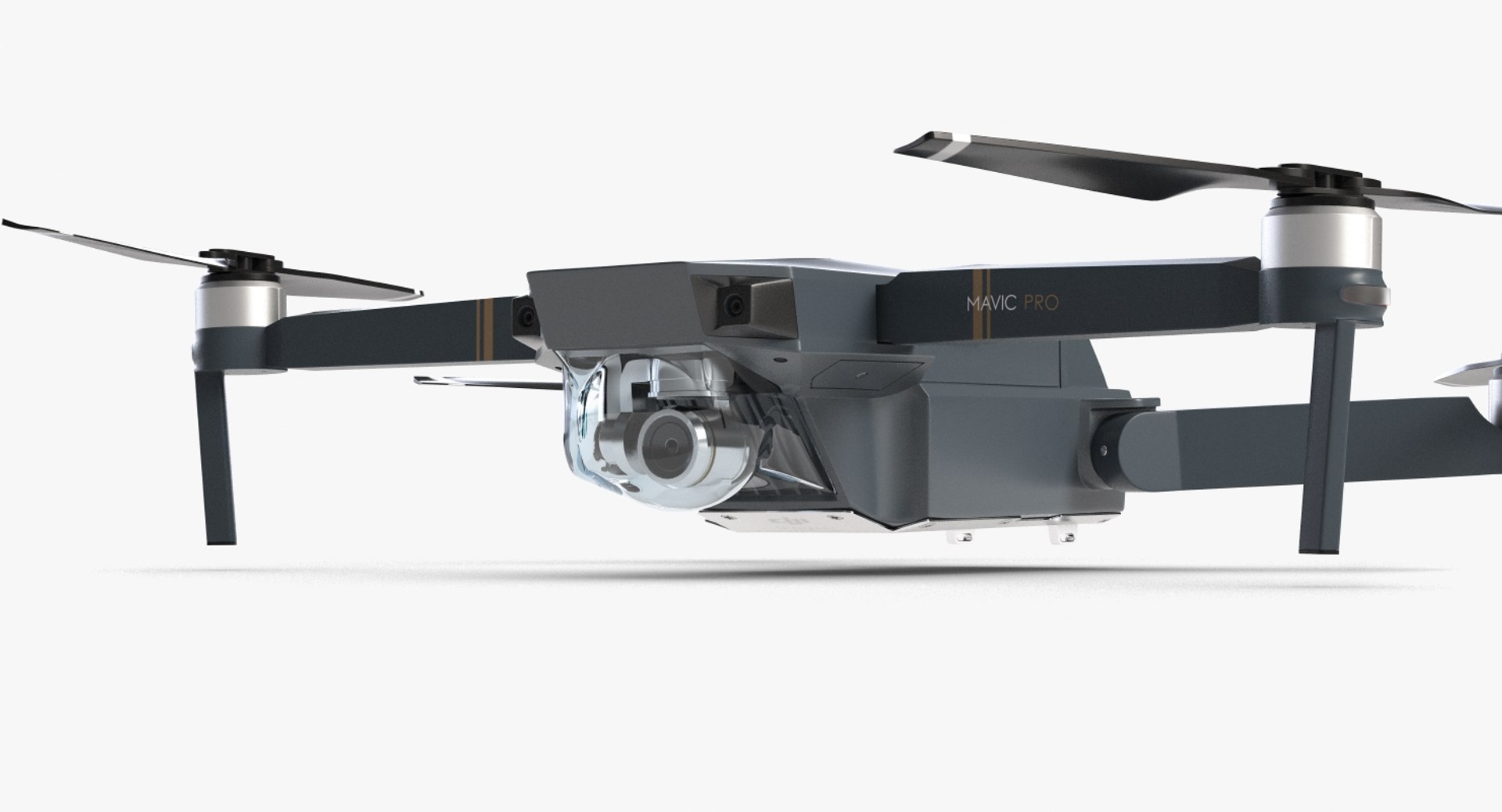 Quadcopter Dji Mavic Pro 4 3d Model