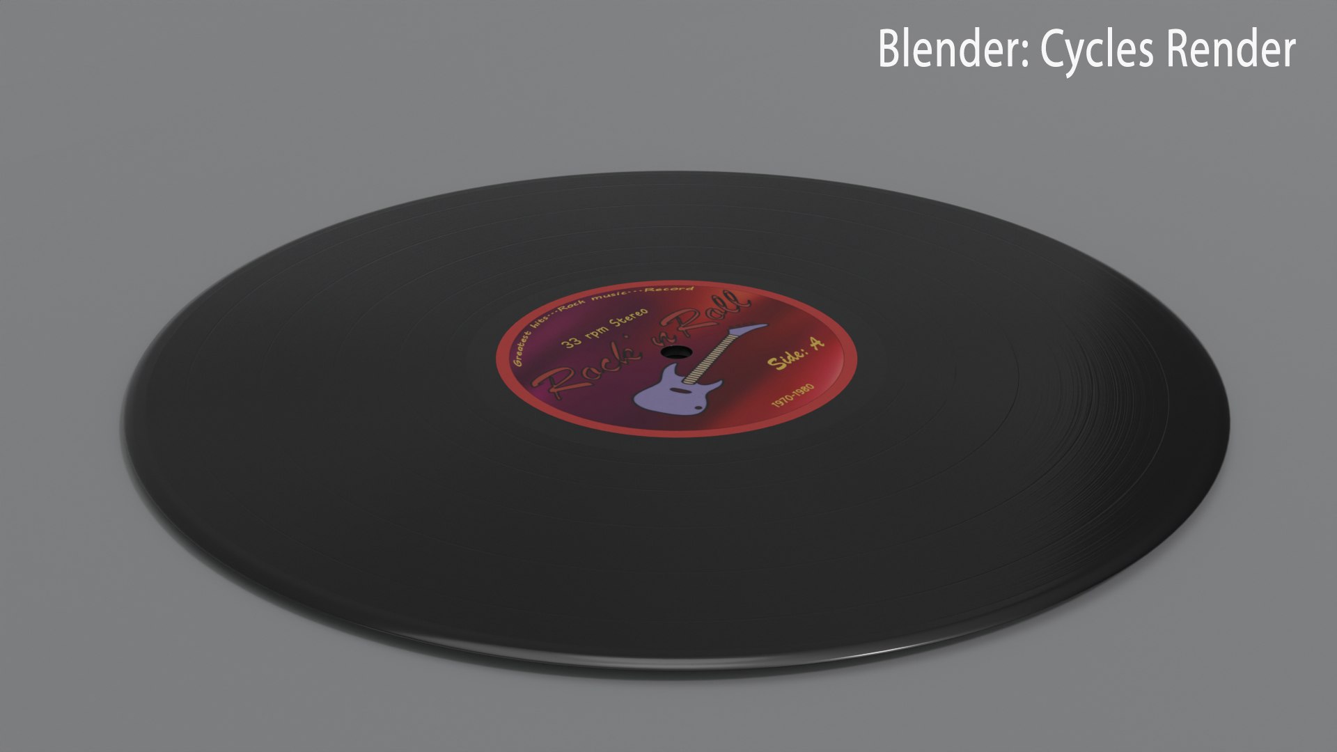 Vinyl 3D - TurboSquid 2082751