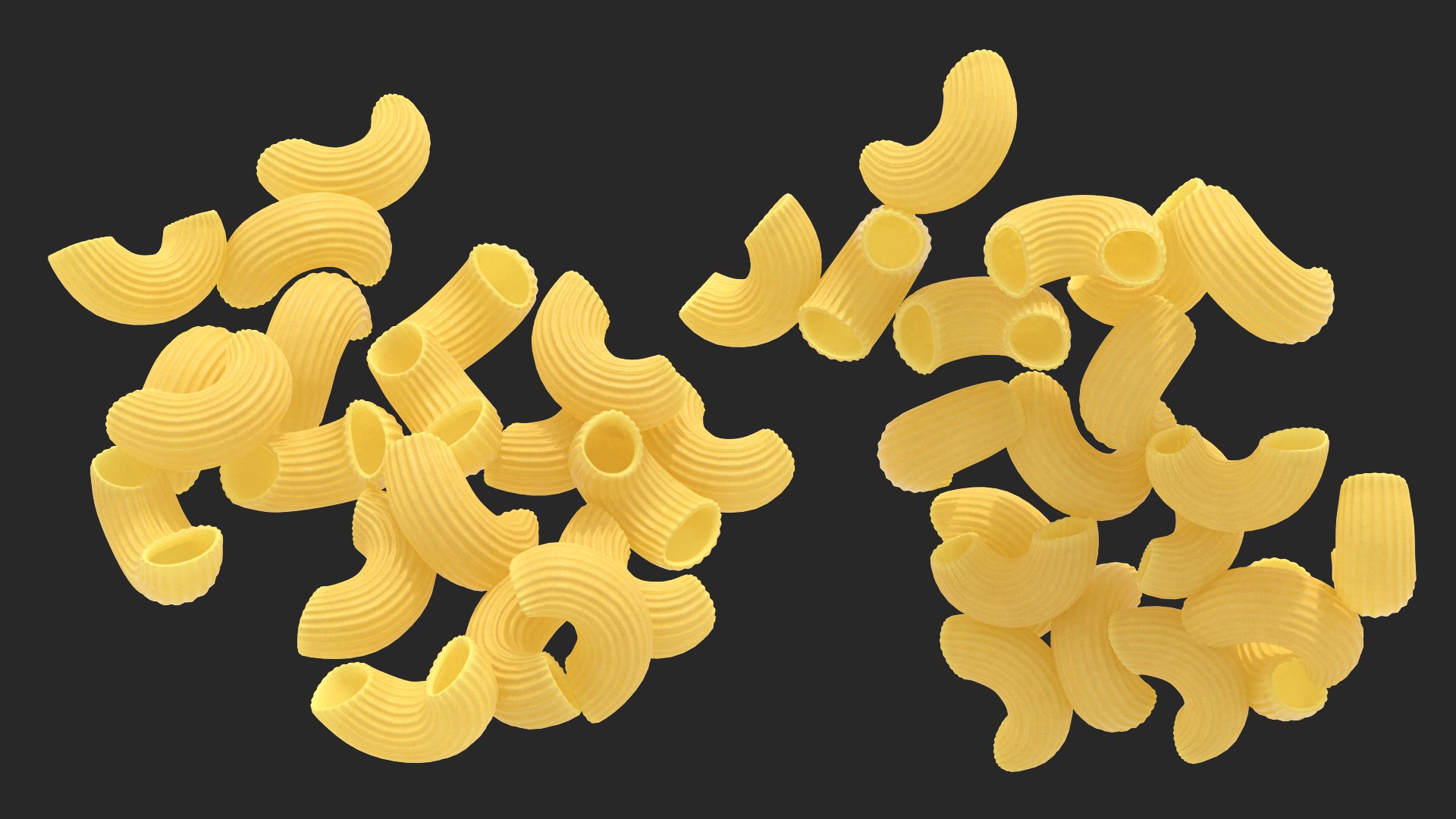 Elbows Pasta 3D Model - TurboSquid 1509507