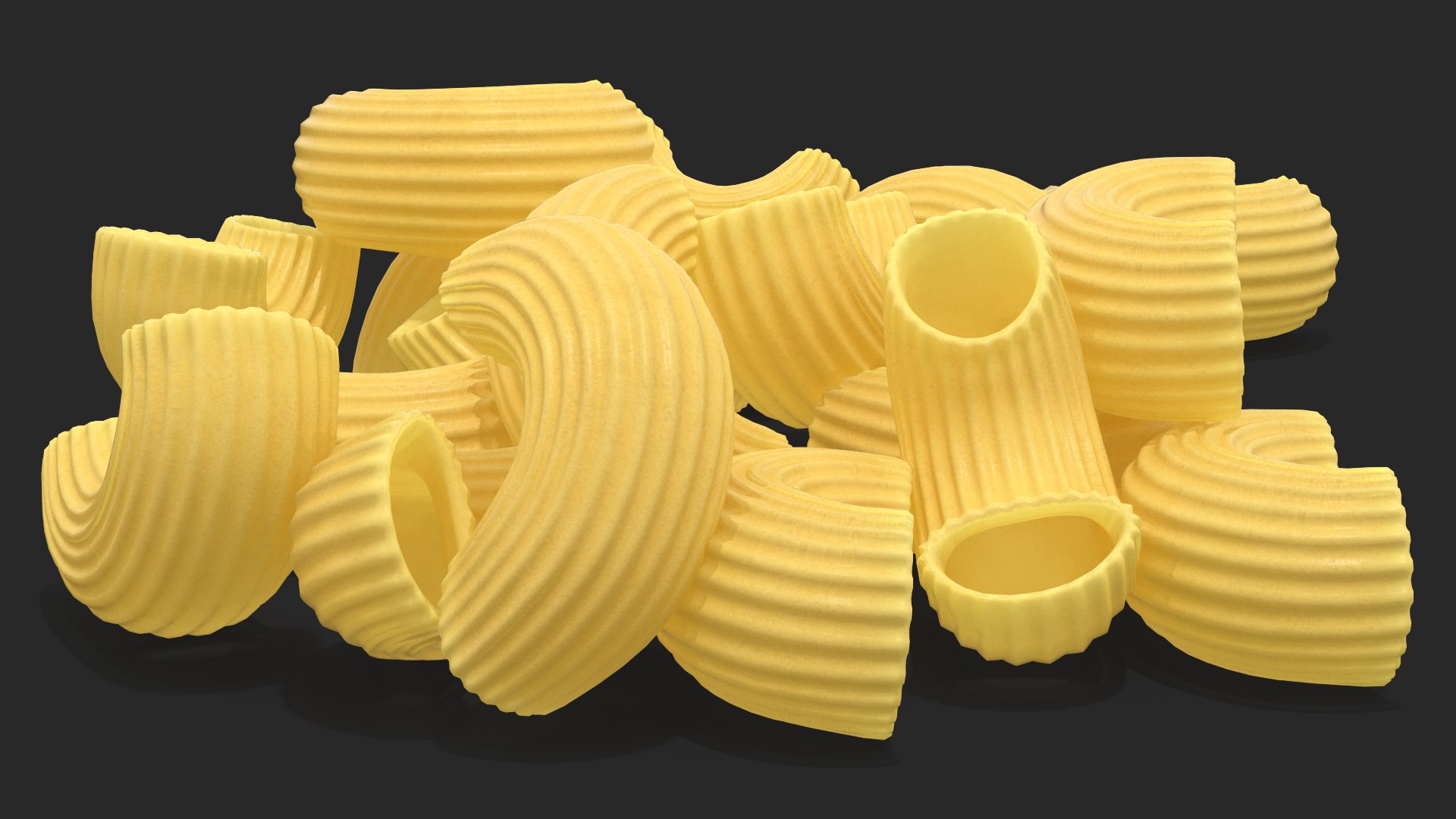 Elbows Pasta 3D Model - TurboSquid 1509507