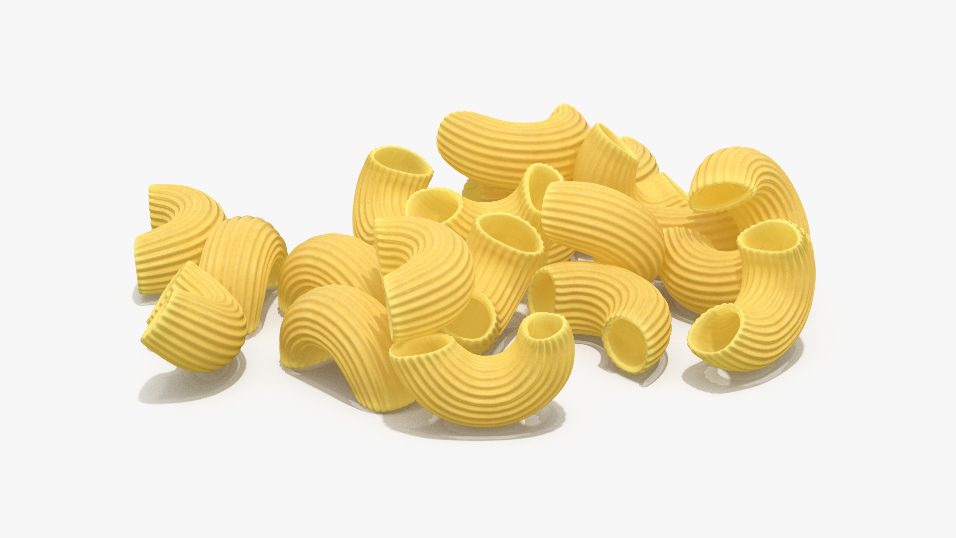 Elbows Pasta 3D Model - TurboSquid 1509507