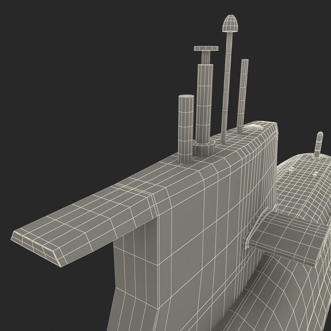 collins class submarine 3d lwo