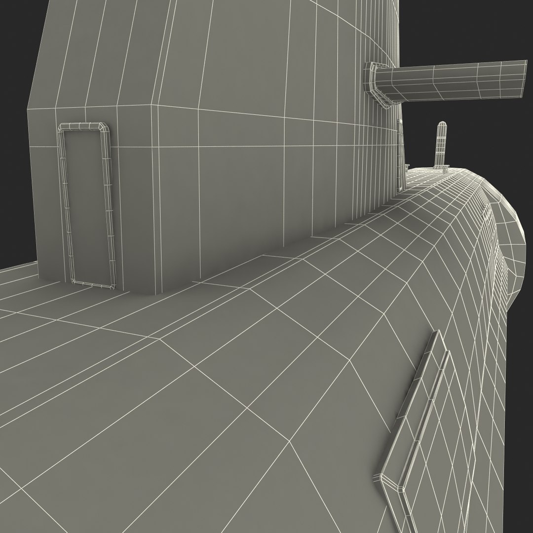 collins class submarine 3d lwo