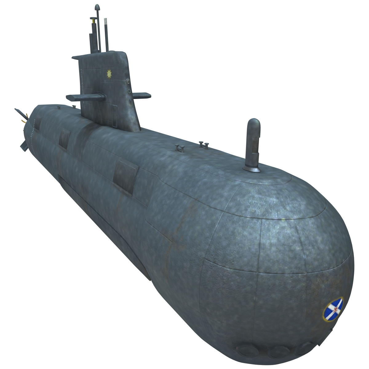 collins class submarine 3d lwo