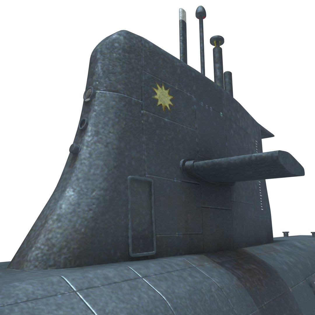collins class submarine 3d lwo