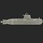 Collins Class Submarine 3d Lwo