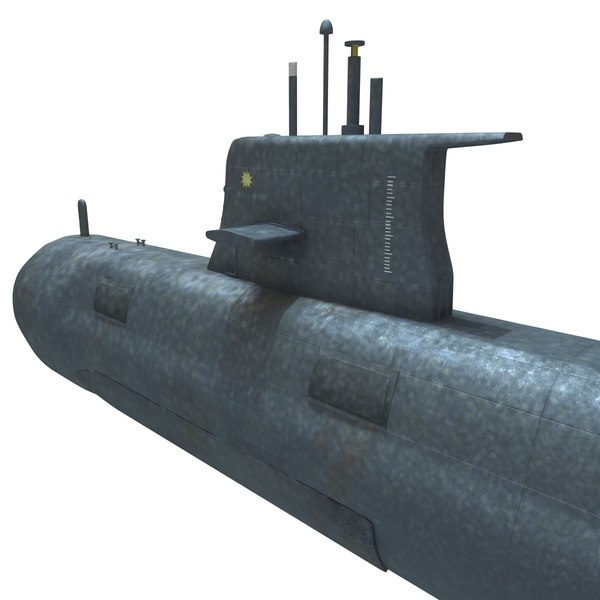 collins class submarine 3d lwo
