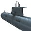 Collins Class Submarine 3d Lwo