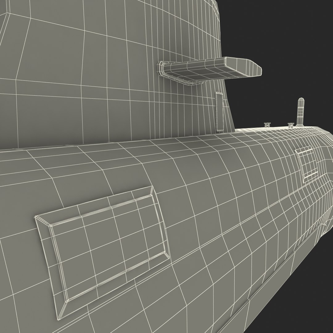 collins class submarine 3d lwo