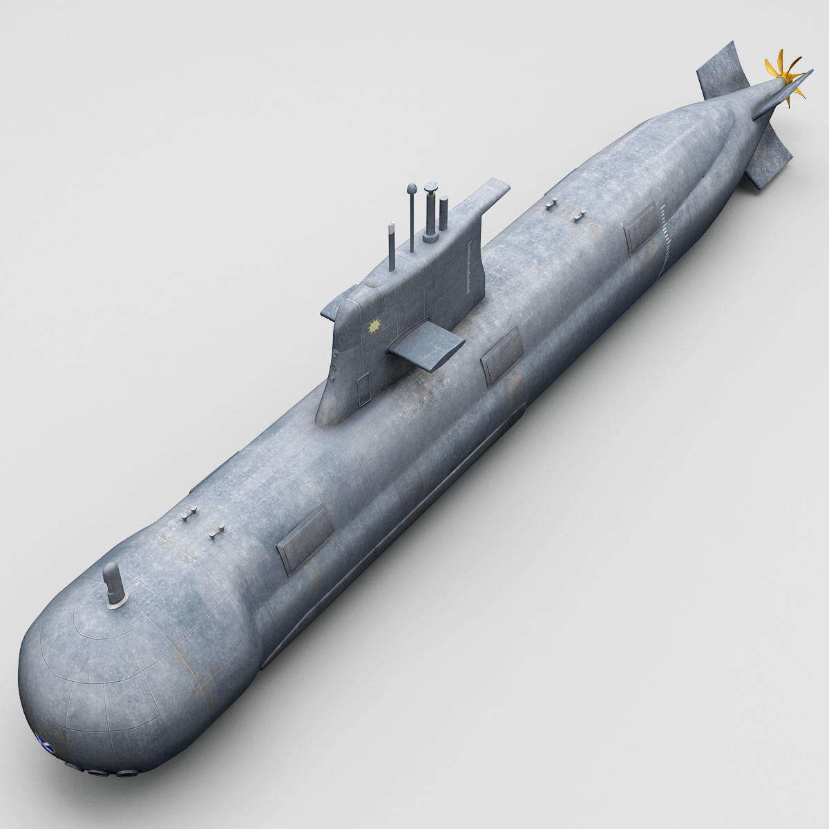 collins class submarine 3d lwo
