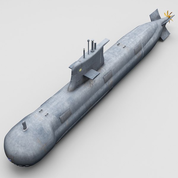 collins class submarine 3d lwo