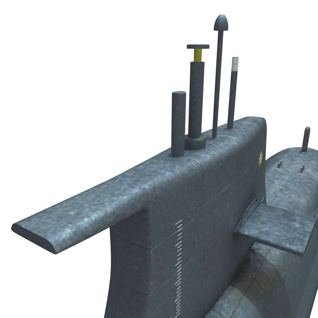 collins class submarine 3d lwo