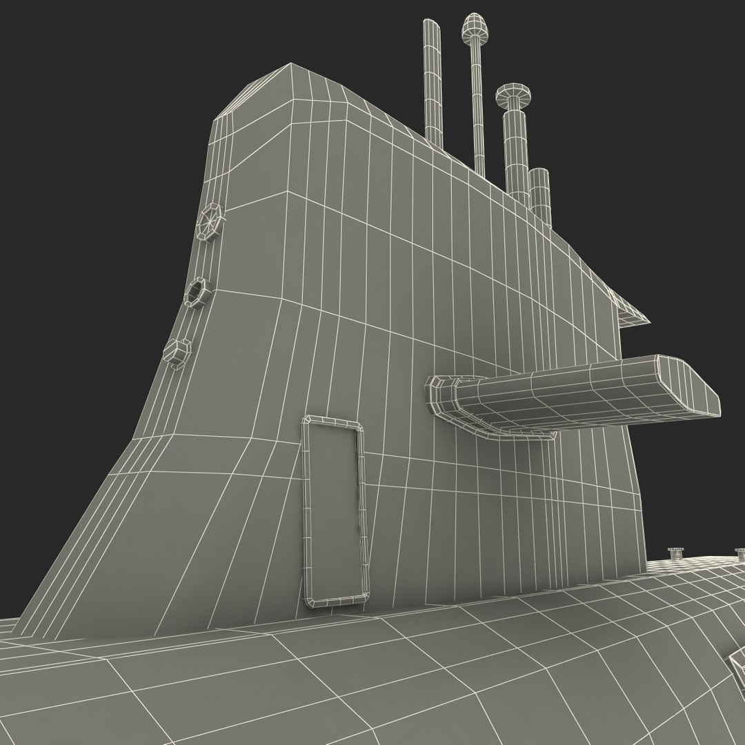 collins class submarine 3d lwo