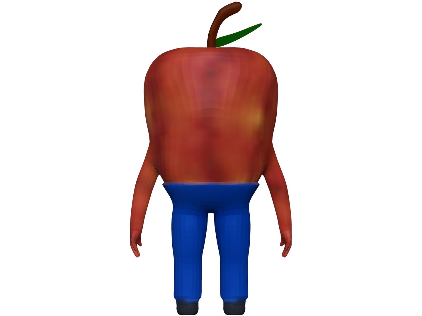 Cartoon Apple 3D - TurboSquid 1874743