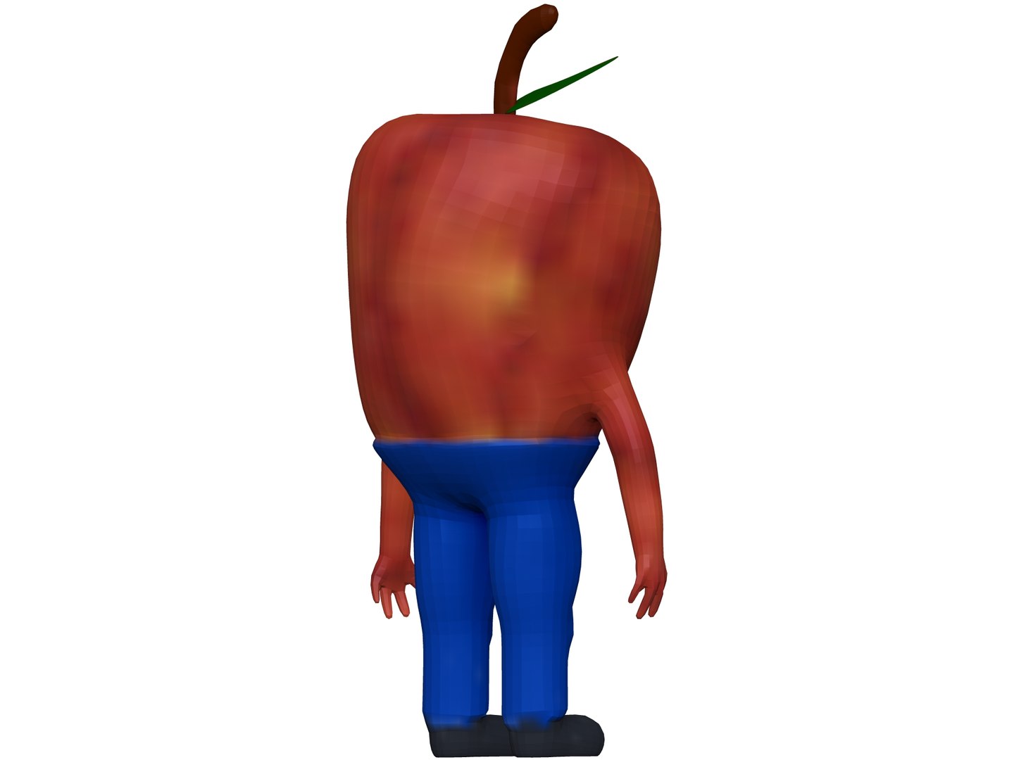 Cartoon Apple 3D - TurboSquid 1874743
