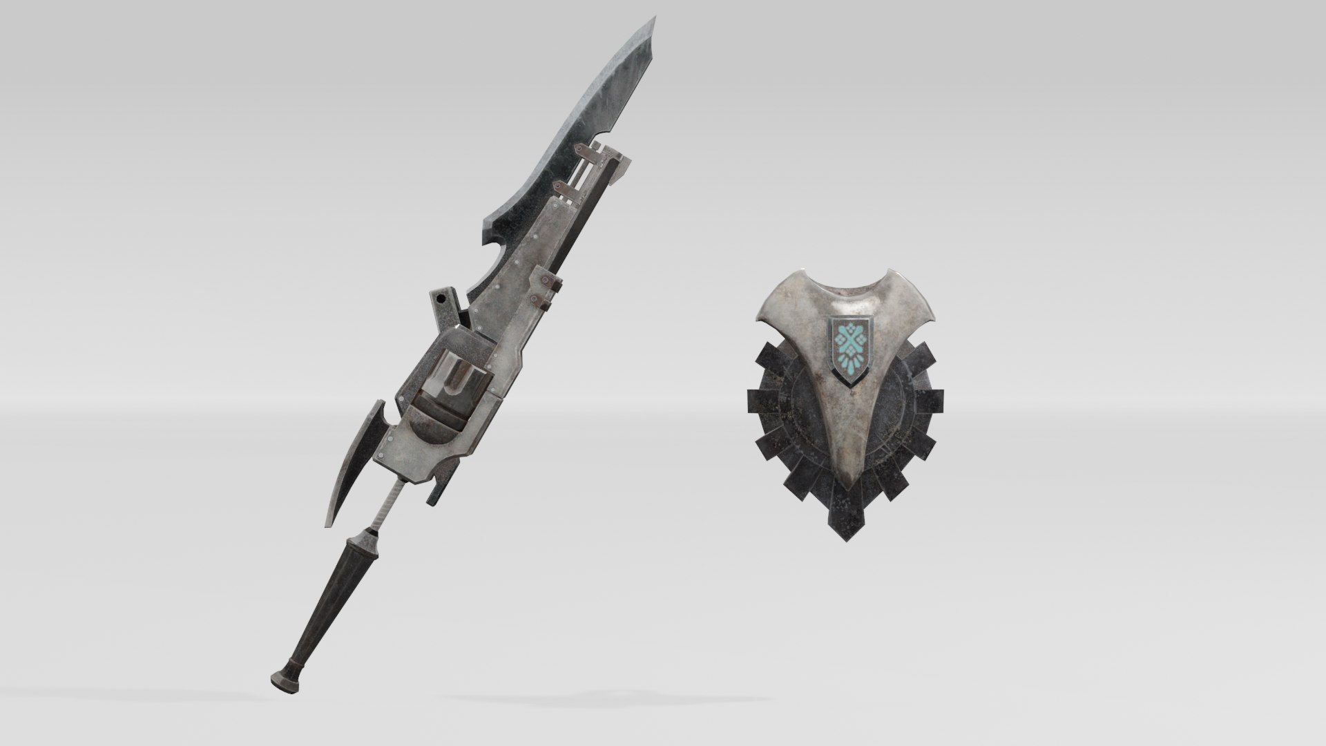 Iron Gunlance - Monster Hunter World3Dモデル - TurboSquid 1940673