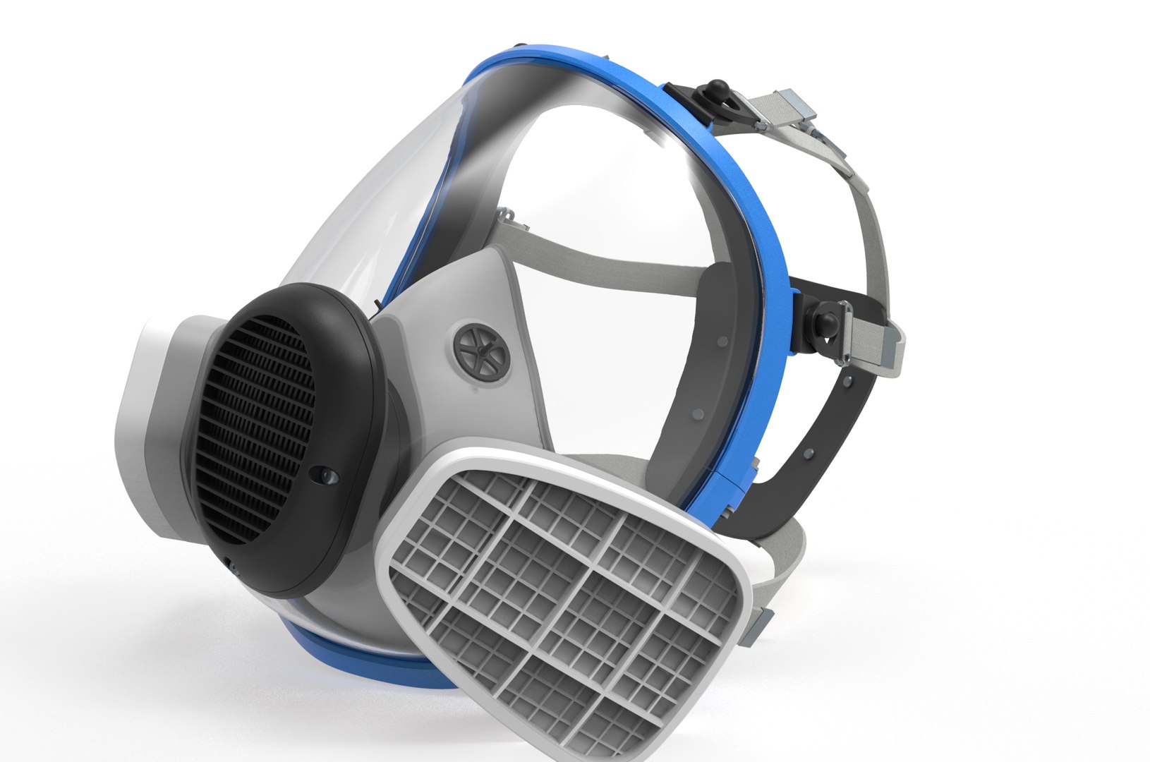 Respirator mask 3D model - TurboSquid 1549290