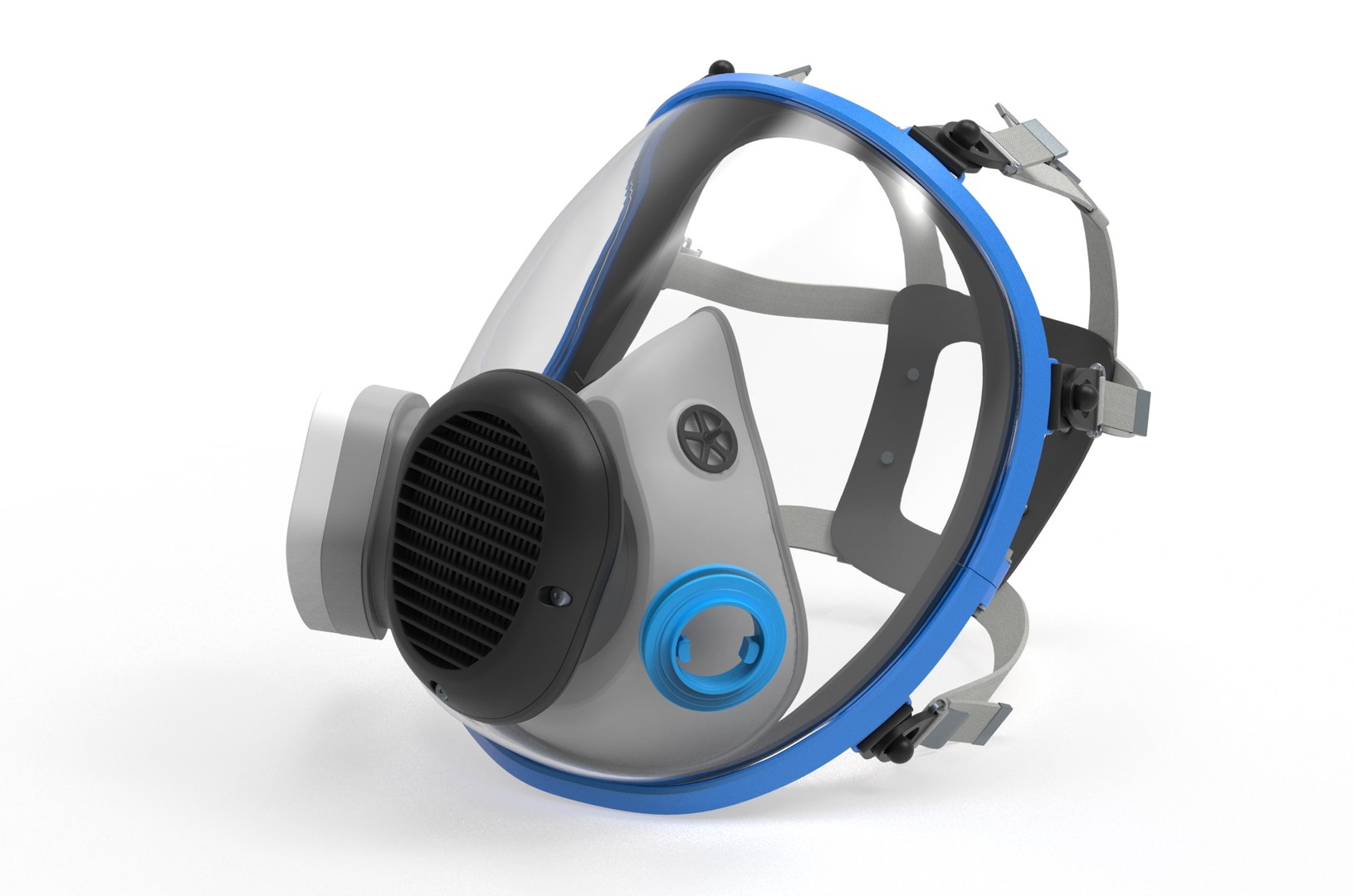 Respirator mask 3D model - TurboSquid 1549290