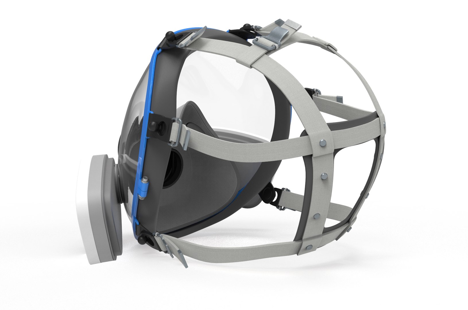 Respirator mask 3D model - TurboSquid 1549290
