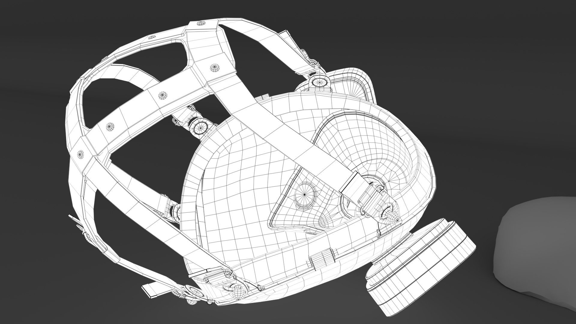 Respirator mask 3D model - TurboSquid 1549290