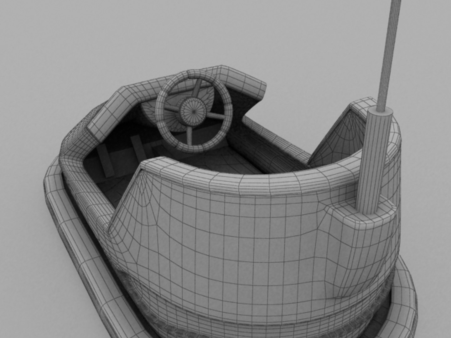 Bumper Car 3d Model