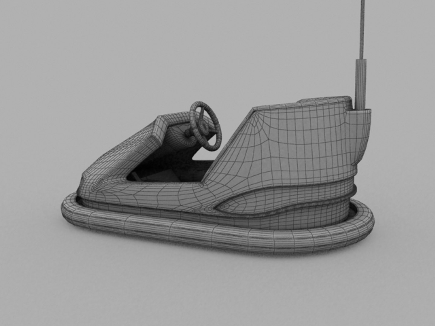 Bumper Car 3d Model