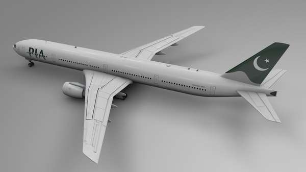 Pia boeing 777-300er l561 3D model - TurboSquid 1501436