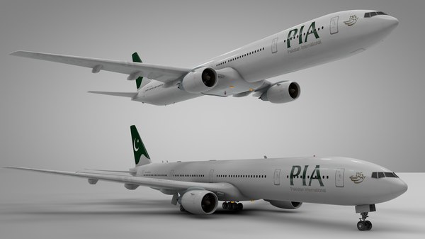 Pia boeing 777-300er l561 3D model - TurboSquid 1501436