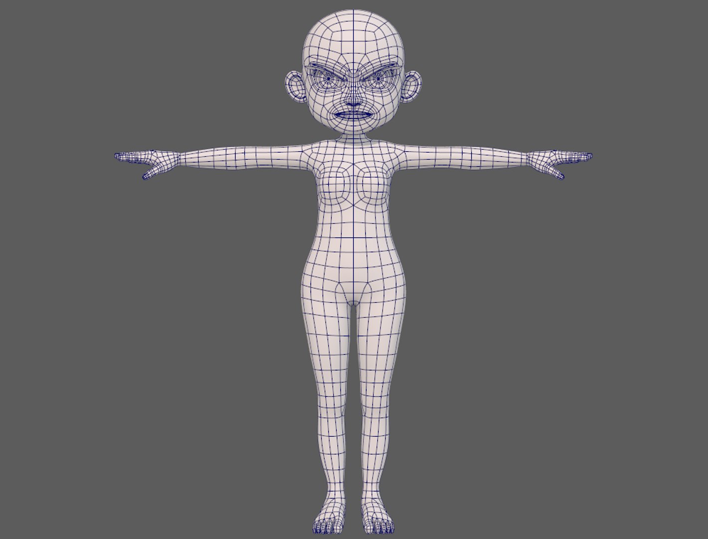 3D model base mesh woman 24 - TurboSquid 1486424