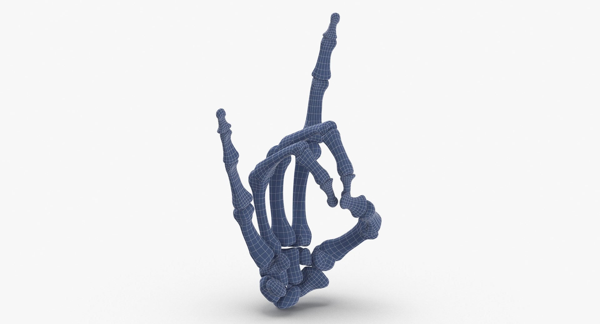 3D human hand bones rock model - TurboSquid 1608852