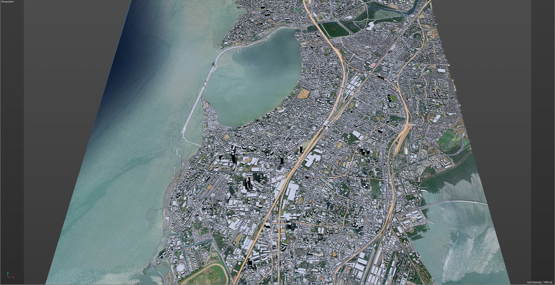 3D Model Mumbai Downtown India - TurboSquid 1989414